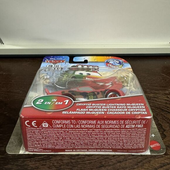 Pixar | Toys | Disney Pixar Cars Cryptid Buster Lightning Mcqueen Color ...